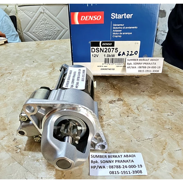 Jual DENSO DSN2075 STARTER 12V 1KW 9T 228000-5910 67980-31151 228000 ...